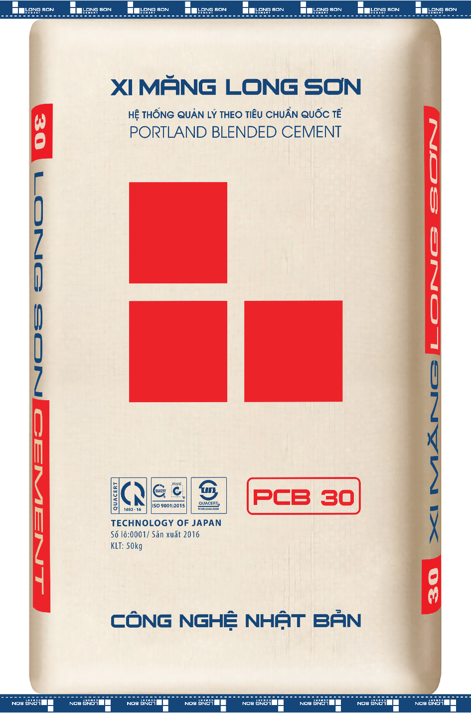 Xi măng PCB 30 cung cấp và phân phối tại nhà máy xi măng Long Sơn