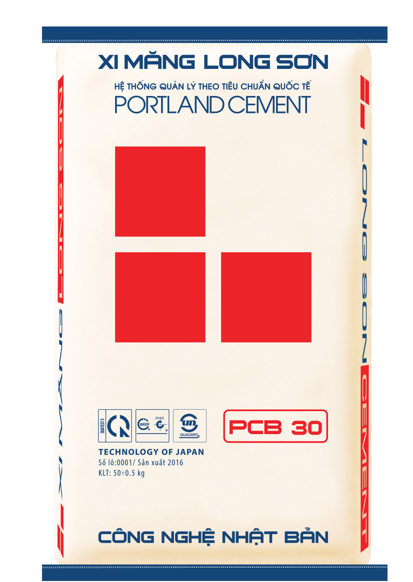 Xi măng PCB 30 cung cấp và phân phối tại nhà máy xi măng Long Sơn